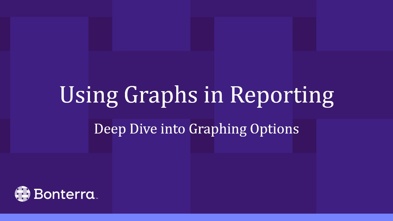 Using Graphs in Reporting: Deep Dive into Graphing Options | Bonterra